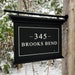 Custom Estate Signage Painted Wood Sign Blade Sign Storefront Signage ...