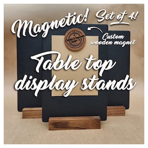 New Product! Metal Table Top Stand Table Talker Magnetic Menu Product ...
