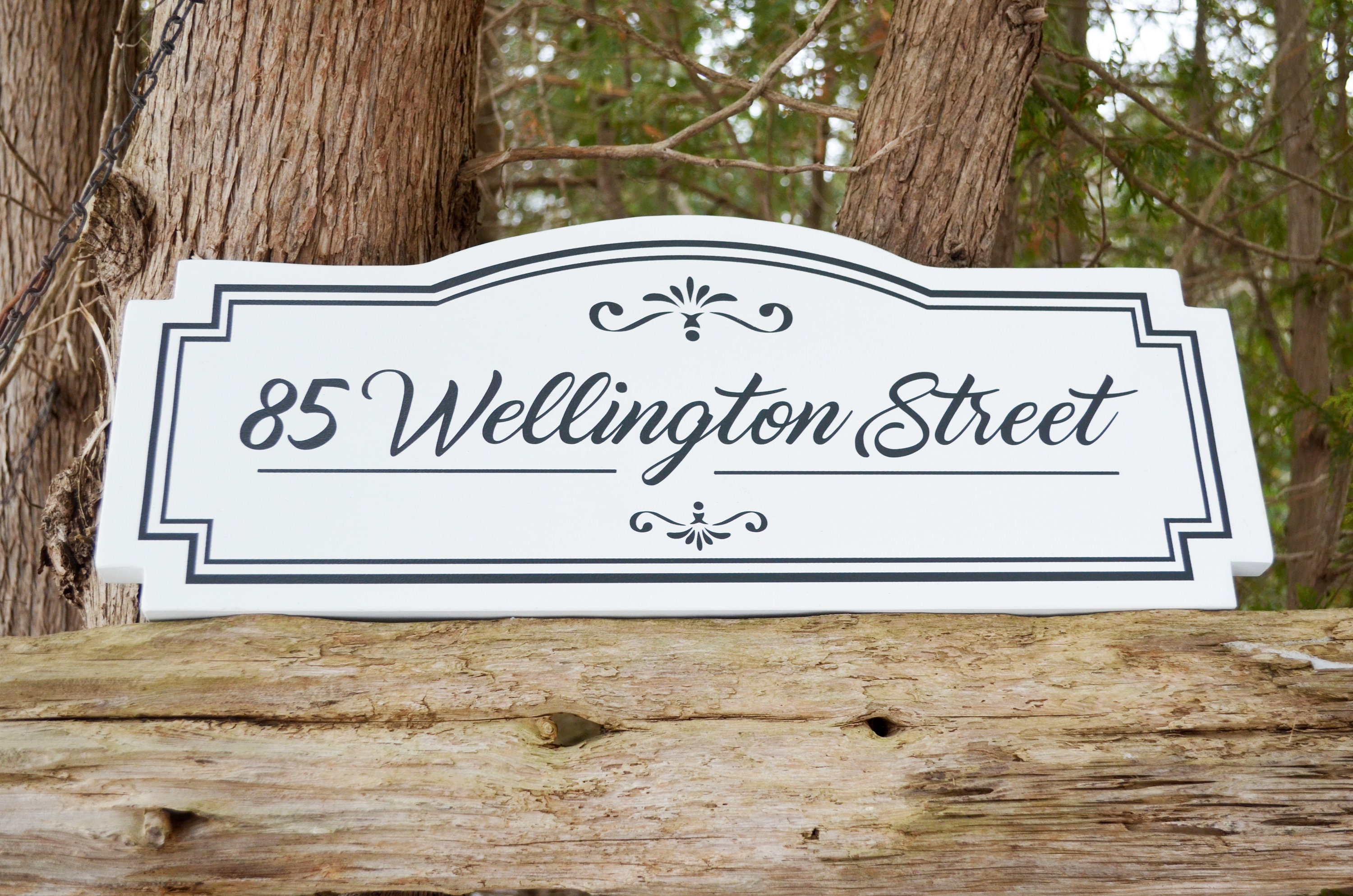 Personalized Address Sign Barnboard Sign Customized Painted - Etsy Canada