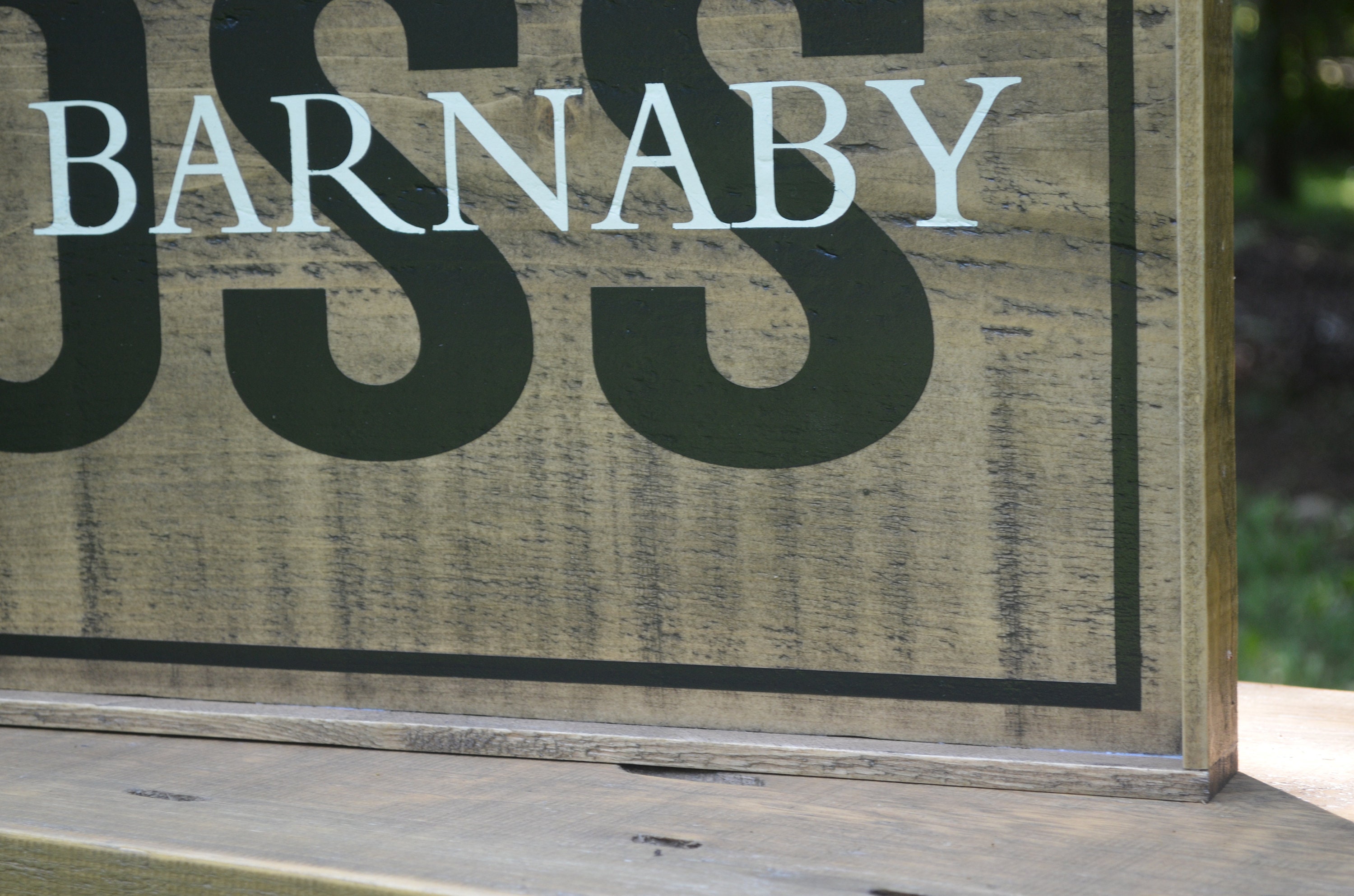 Rustic Wooden Sign Painted Wooden Sign Family Name Sign - Etsy Canada