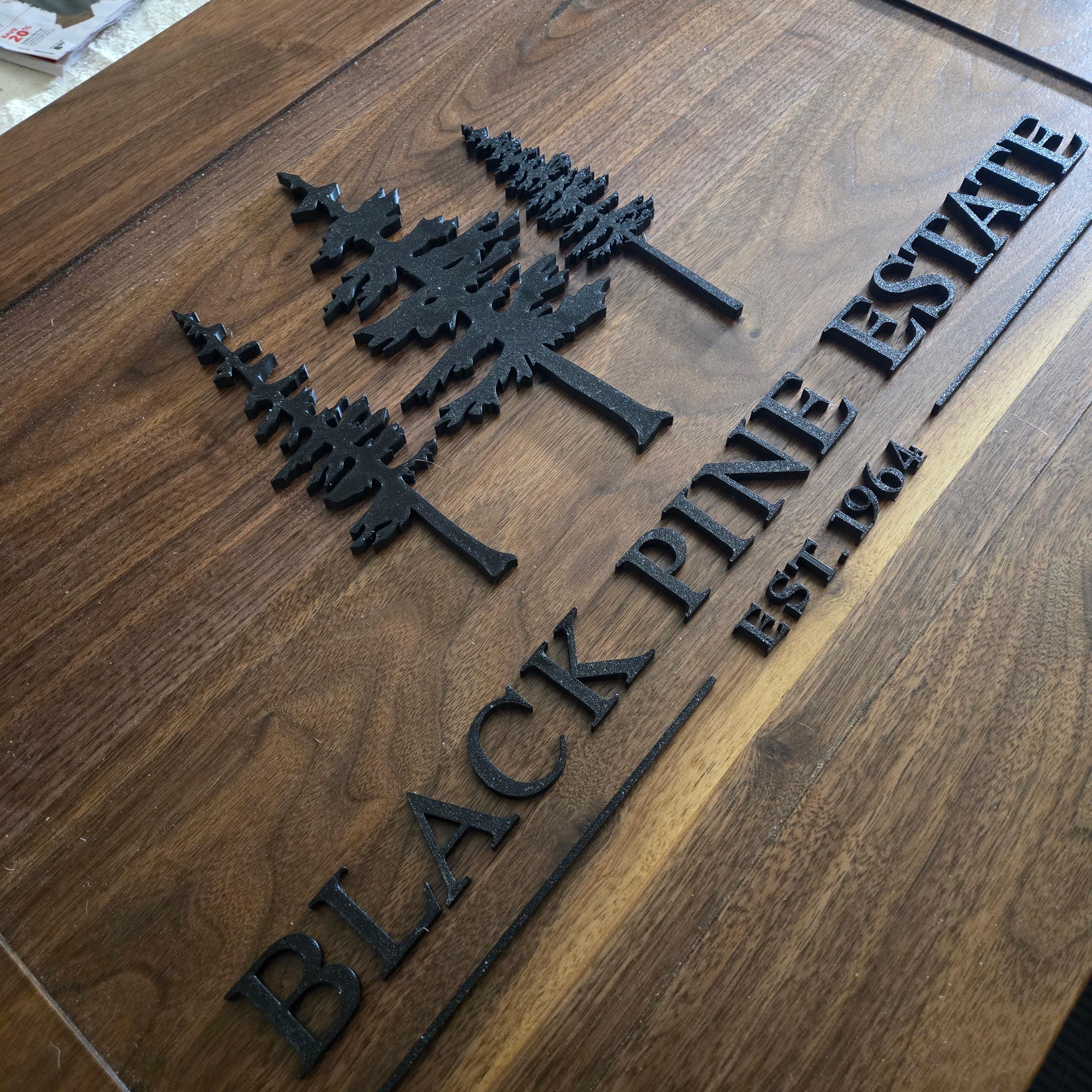 Custom 3D Printed Sign Letters, Indoor/outdoor Business Decor - Etsy