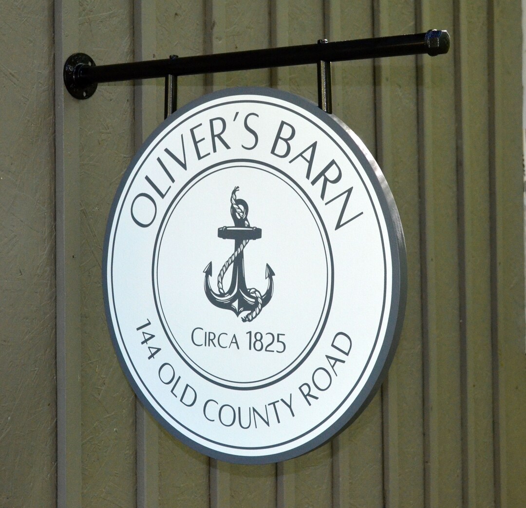 Blade Signage 2-sided Custom Estate Sign / Farm Sign / Property Signage ...