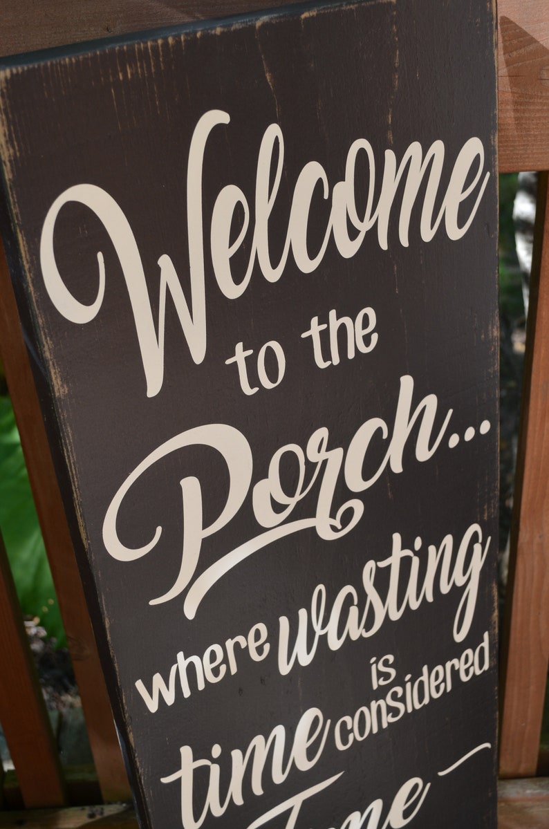 Barn Board Porch Sign Rustic Porch Sign Farmhouse Decor | Etsy