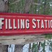 Filling Station Sign Painted Rustic Wood Sign Mancave Art Garage Sign ...