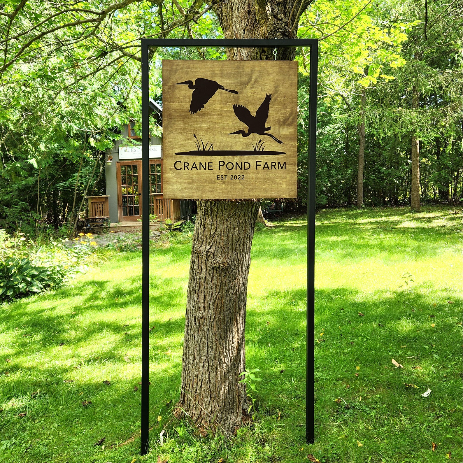 Custom Powder Coated Steel Sign Post, Square Tubing - Etsy