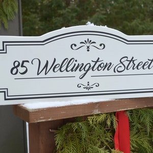 Personalized Address Sign Barnboard Sign Customized Painted Wood Sign ...