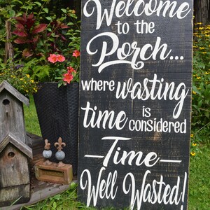 Barn Board Porch Sign, Rustic Porch Sign, Farmhouse Decor, Country Chic ...