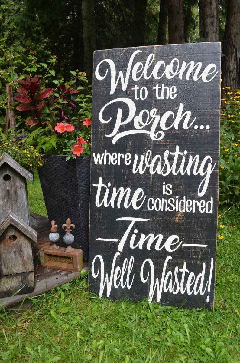 Barn Board Porch Sign Rustic Porch Sign Farmhouse Decor - Etsy