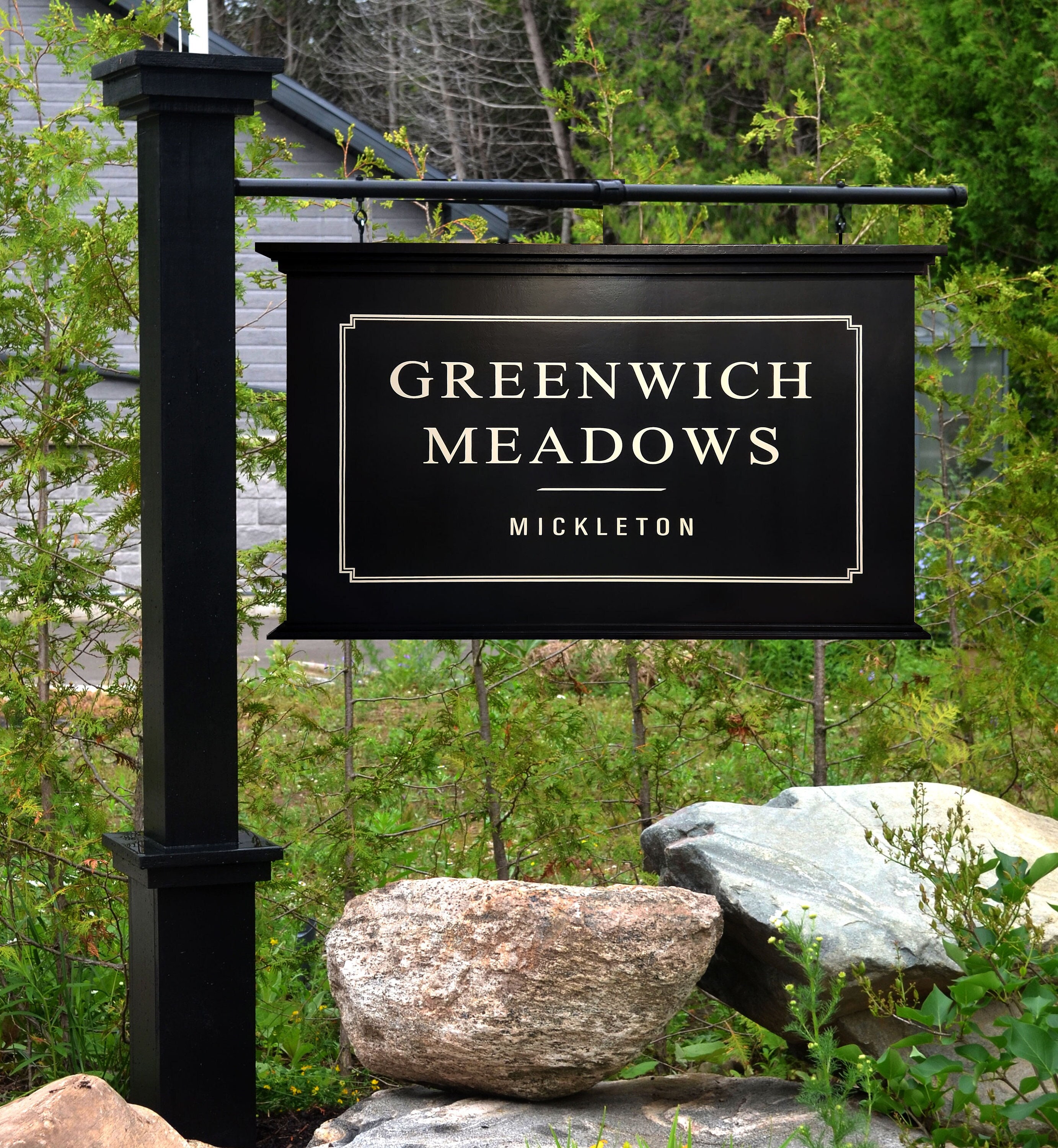 Custom Estate Signage Painted Wood Sign Storefront Signage - Etsy Canada