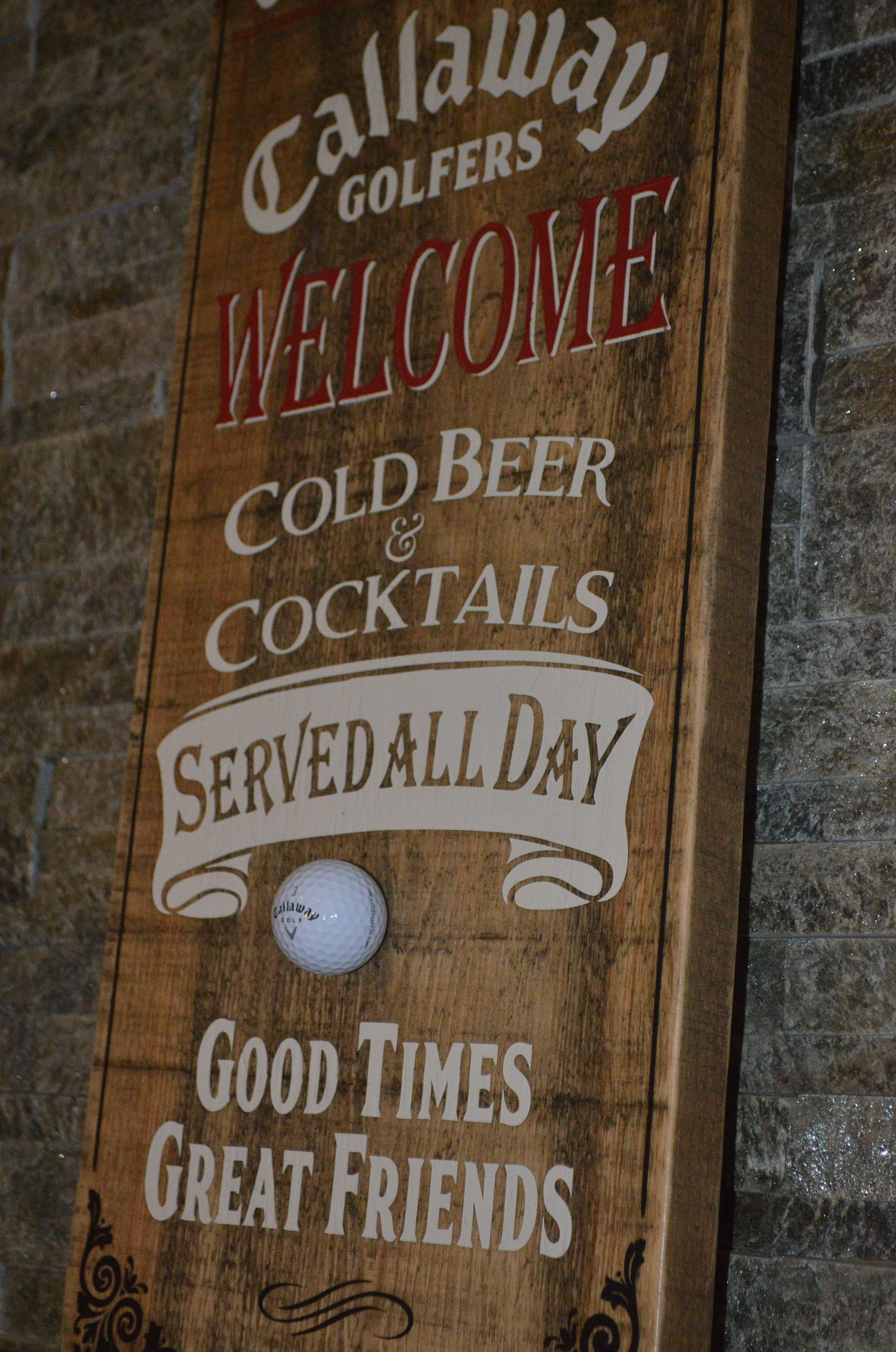 Rustic Wooden Sign Golf Sign 19th Hole Club House Sign Rustic Wood Golf ...