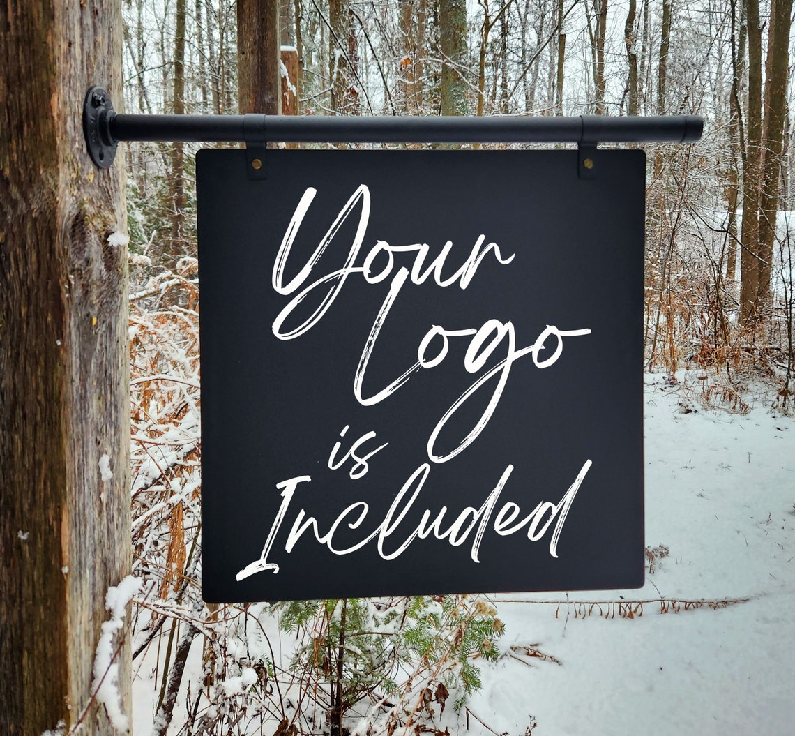New Product! Metal Blade Sign Vinyl Artwork Included! Powder Coated ...