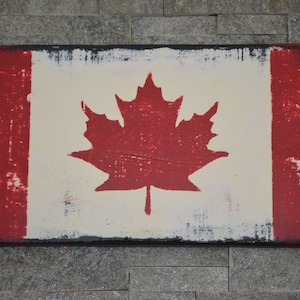 Distressed Canadian Flag Canada Flag Celebrate Canada 150 Years Custom ...