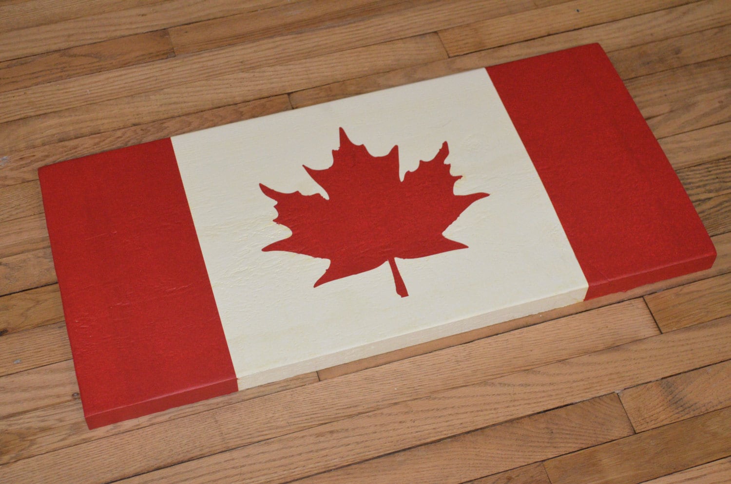 Canadian Flag Wooden Canada Flag Custom Wooden Canadian | Etsy