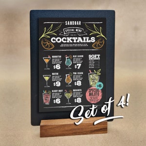 New Product! Metal Table Top Stand Table Talker Magnetic Menu Product ...