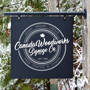 New Product! Metal Blade Sign Vinyl Artwork Included! Powder Coated ...