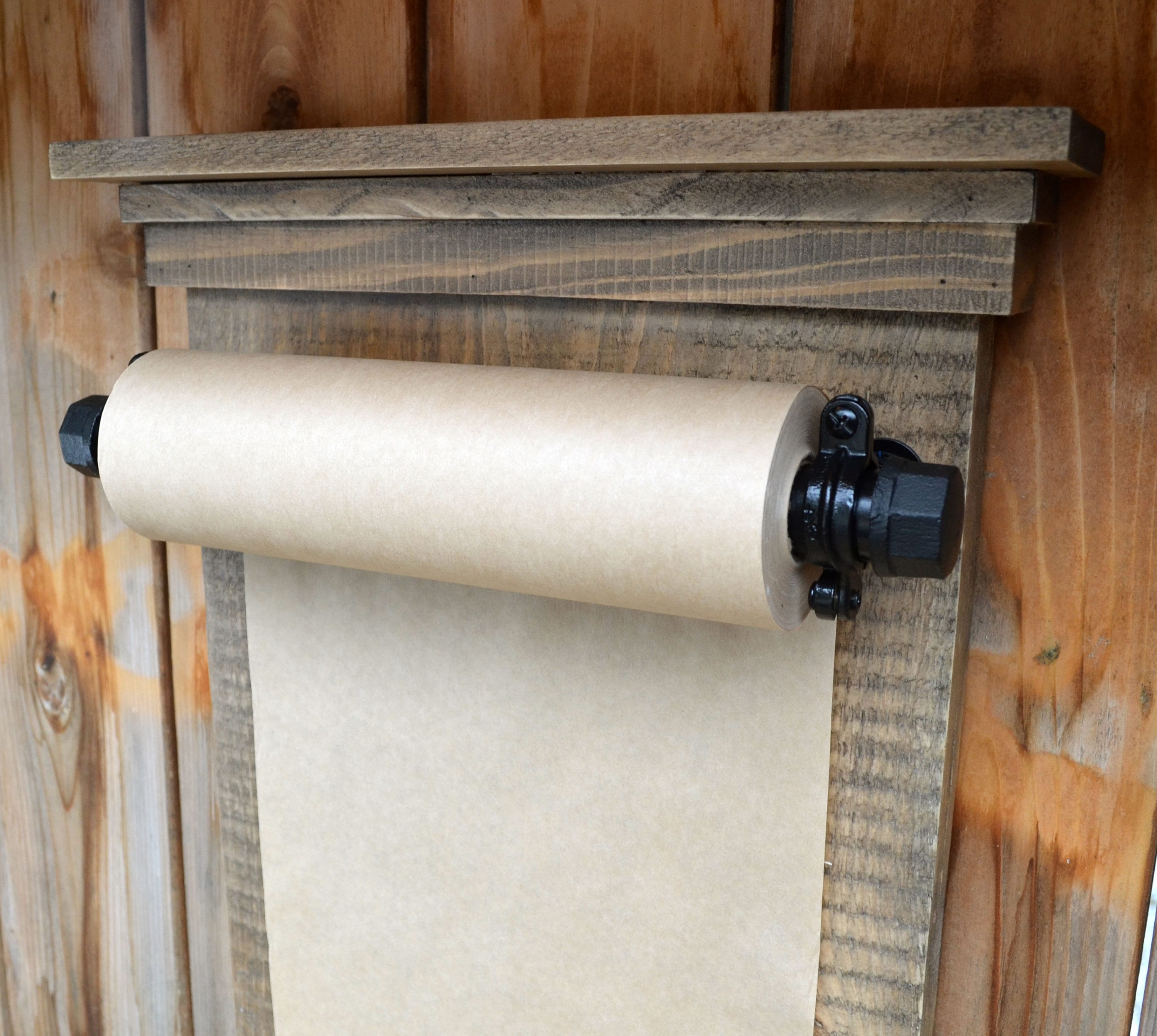 Hanging Note Roll Paper Barnboard Roll Kraft Paper Holder - Etsy Canada