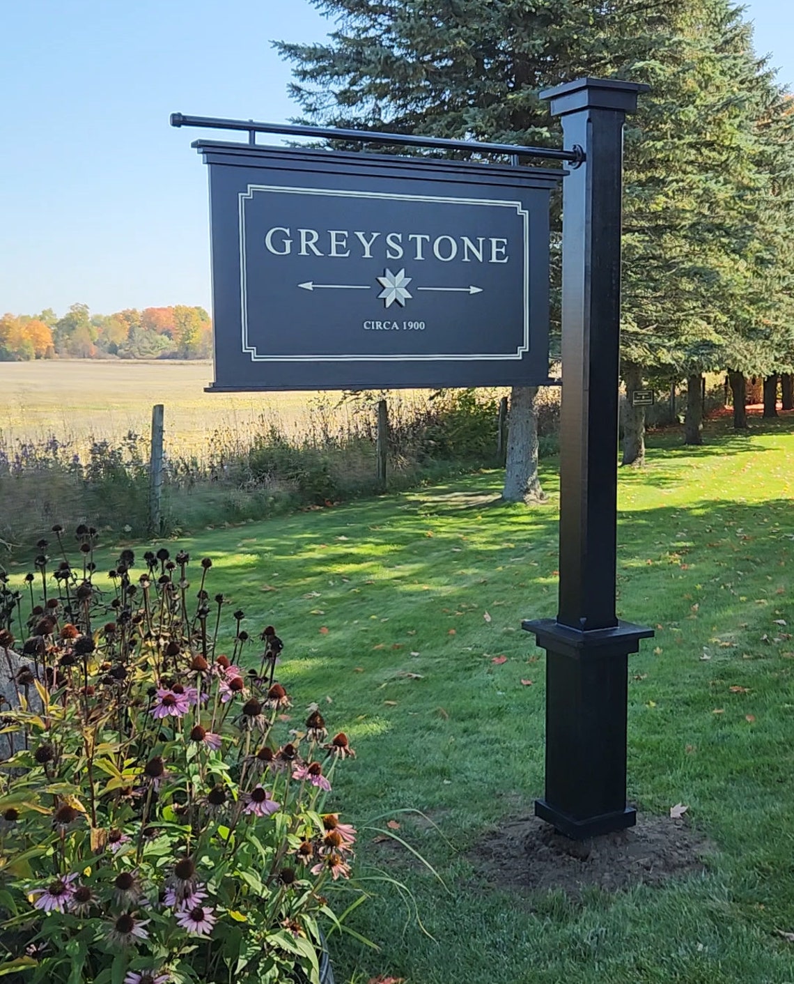 Custom Estate Signage Painted Wood Sign Storefront Signage - Etsy