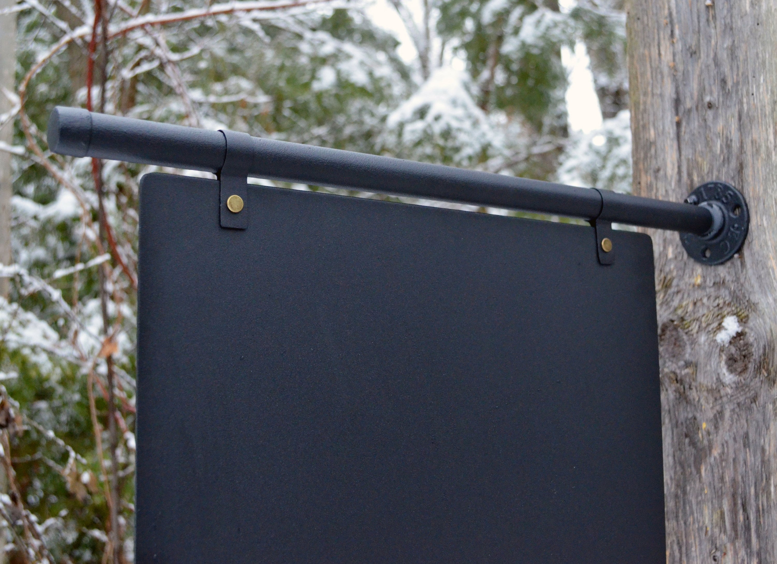 New Product! Metal Blade Sign Vinyl Artwork Included! Powder Coated ...