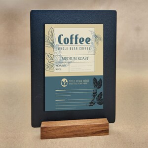 New Product! Metal Table Top Stand Table Talker Magnetic Menu Product ...