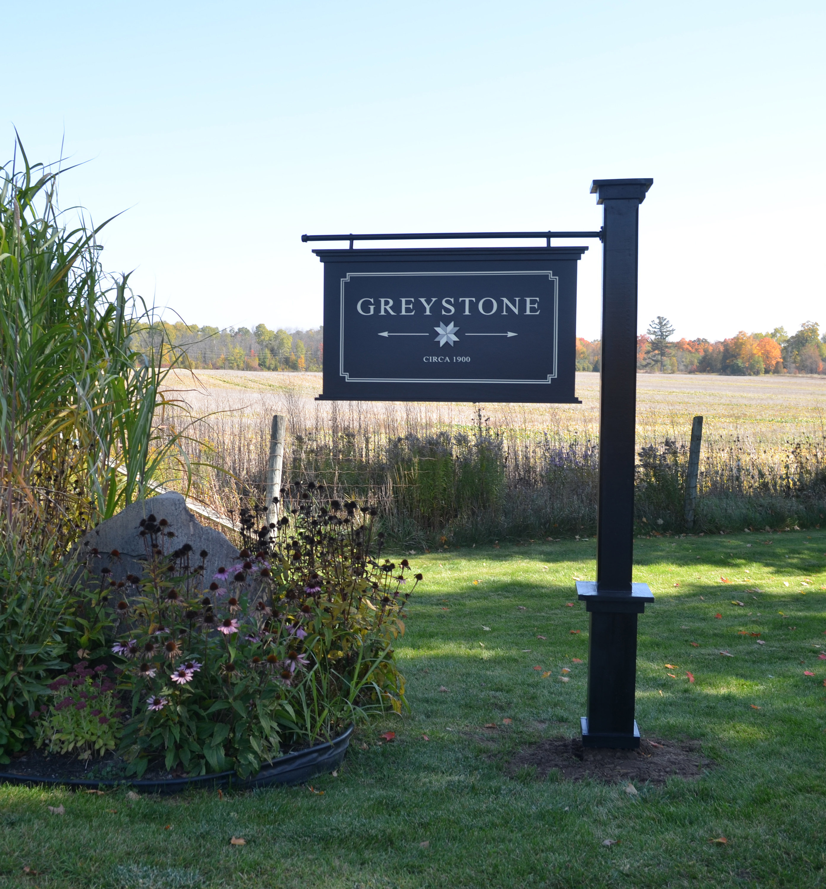 Custom Estate Signage Painted Wood Sign Storefront Signage - Etsy