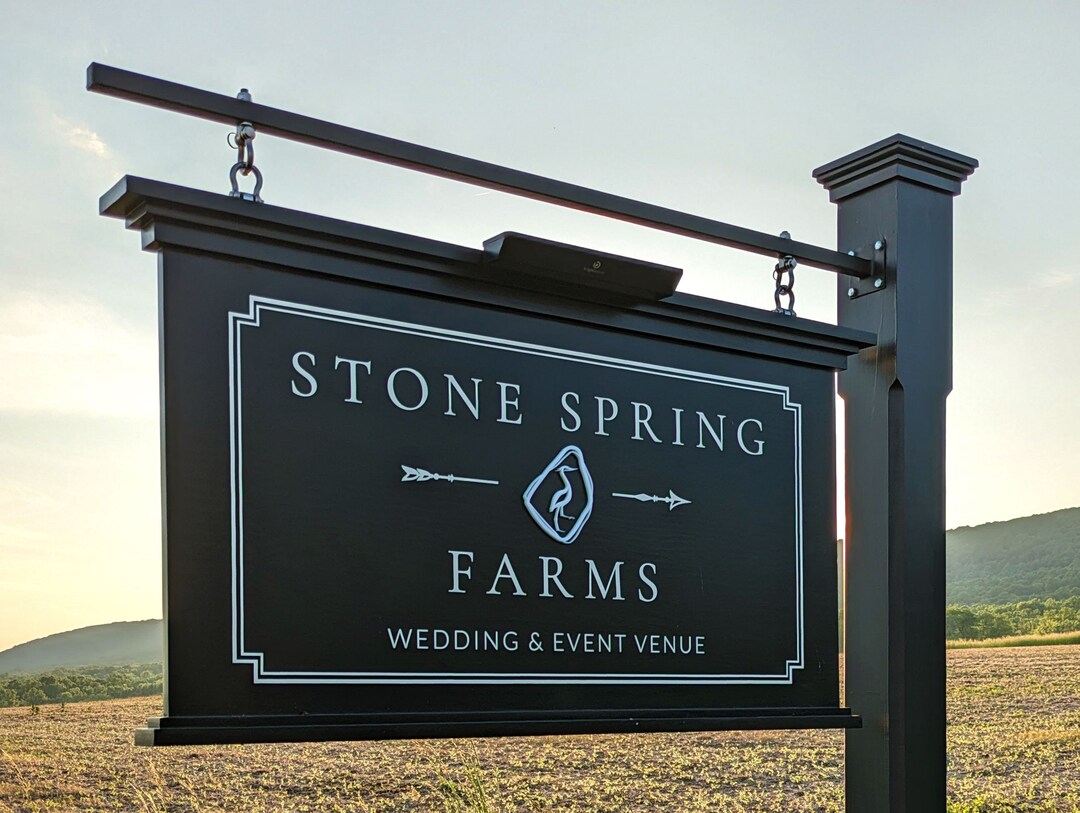 Steel Hanging Sign Bracket Powder Coated Steel Hanging Sign Bracket 1 ...