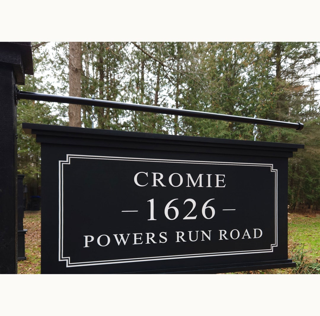 Black Iron Hanging Bracket Custom Hanging Bracket Hanging Sign Bracket ...