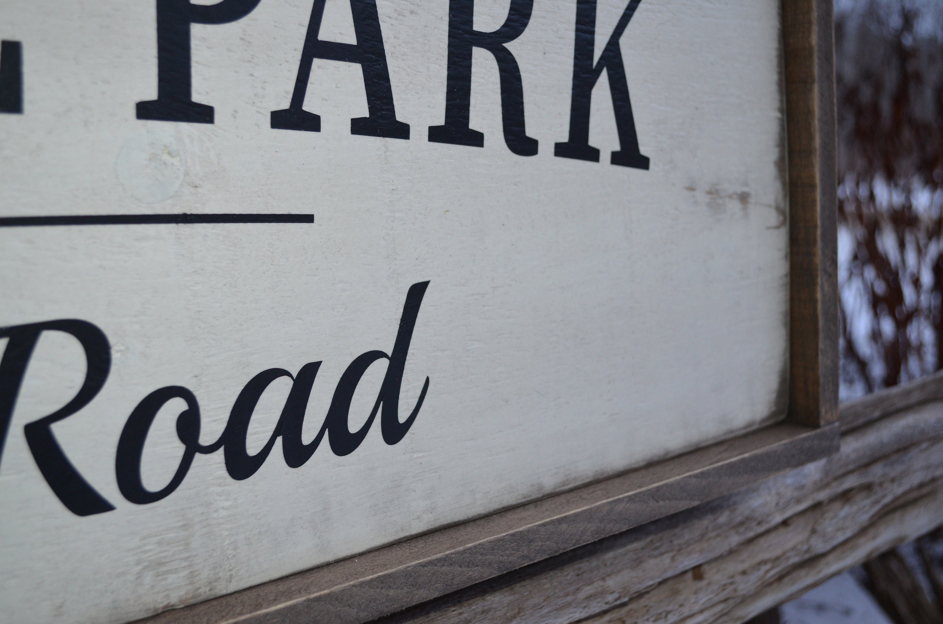 Rustic Wooden Sign Family Name Sign Farm Sign Estate Sign - Etsy Canada