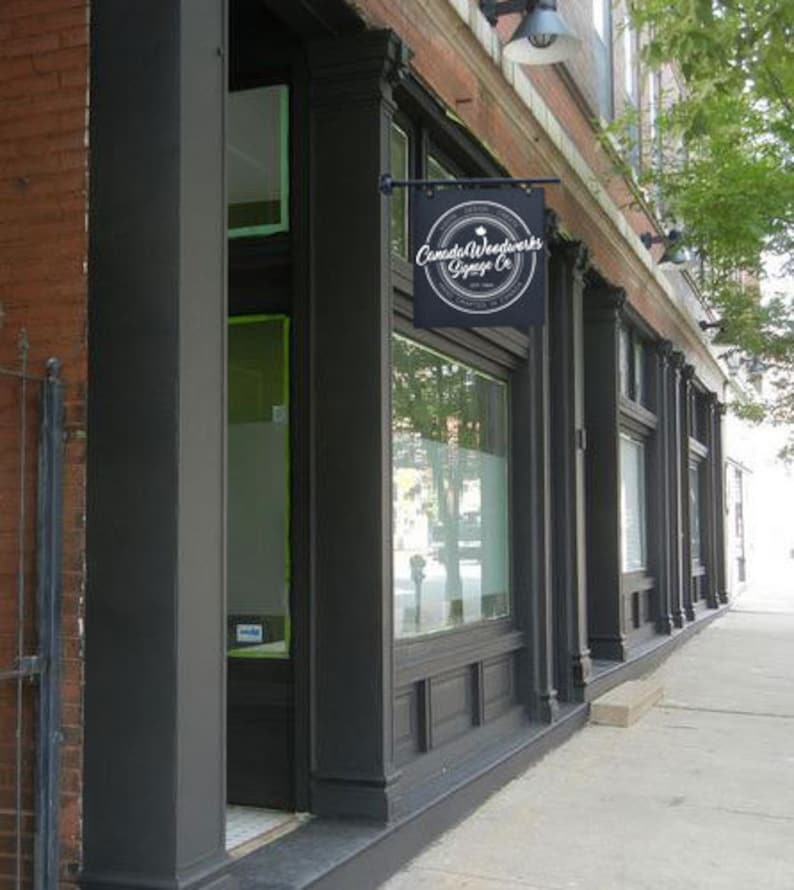New Product! Metal Blade Sign Vinyl Artwork Included! Powder Coated ...
