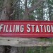 Filling Station Sign Painted Rustic Wood Sign Mancave Art Garage Sign ...