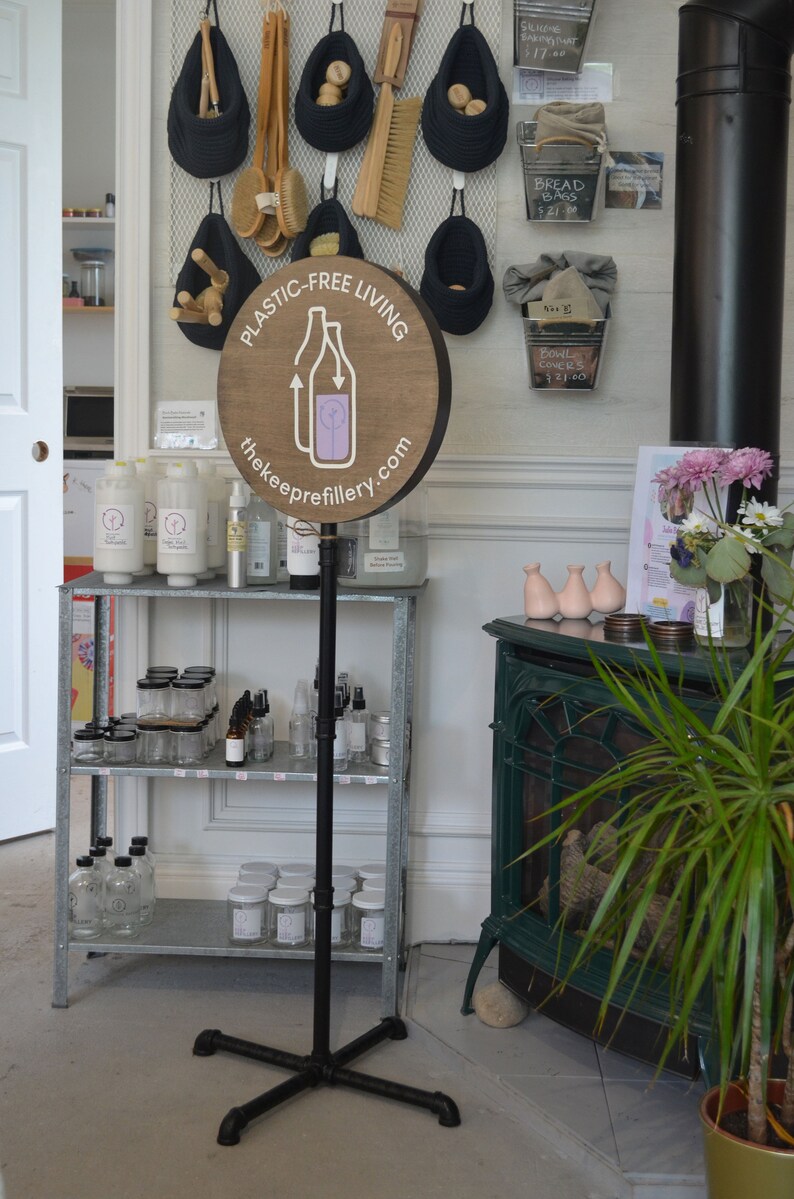 2-sided Custom Market Stand Painted Artwork Included Lollipop - Etsy Canada