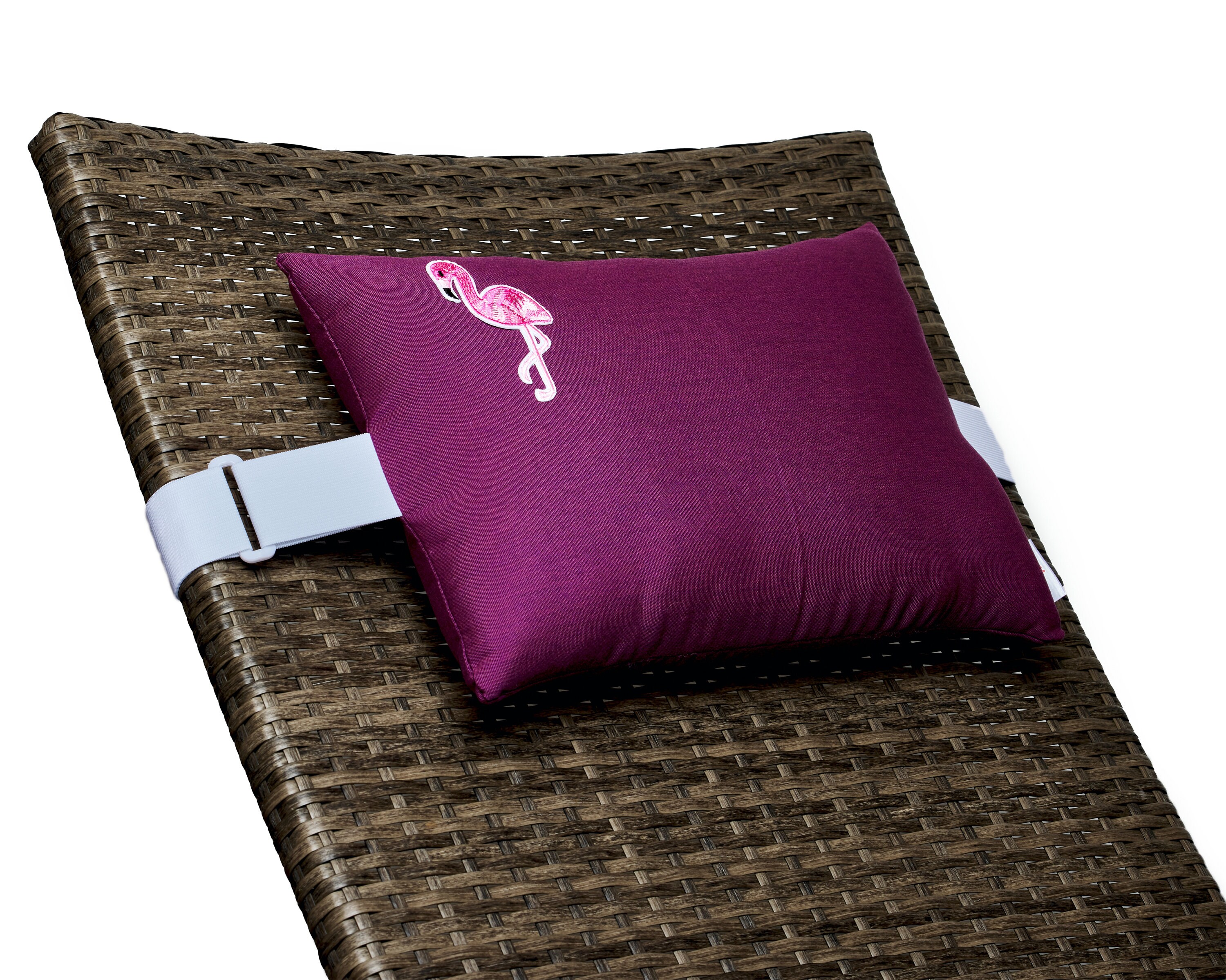 Ledge Lounger Chair Headrest with adjustable elastic strap | Etsy