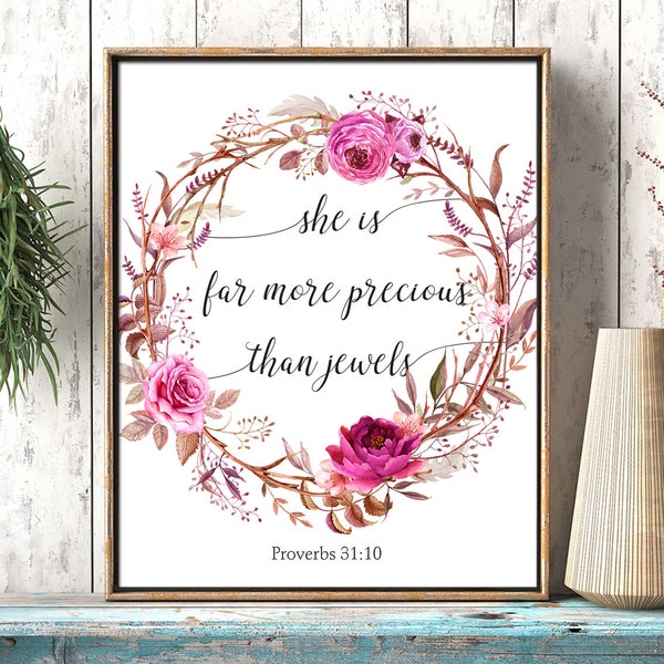 She is Far More - Etsy