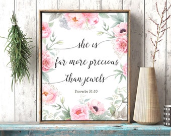 She is Far More - Etsy