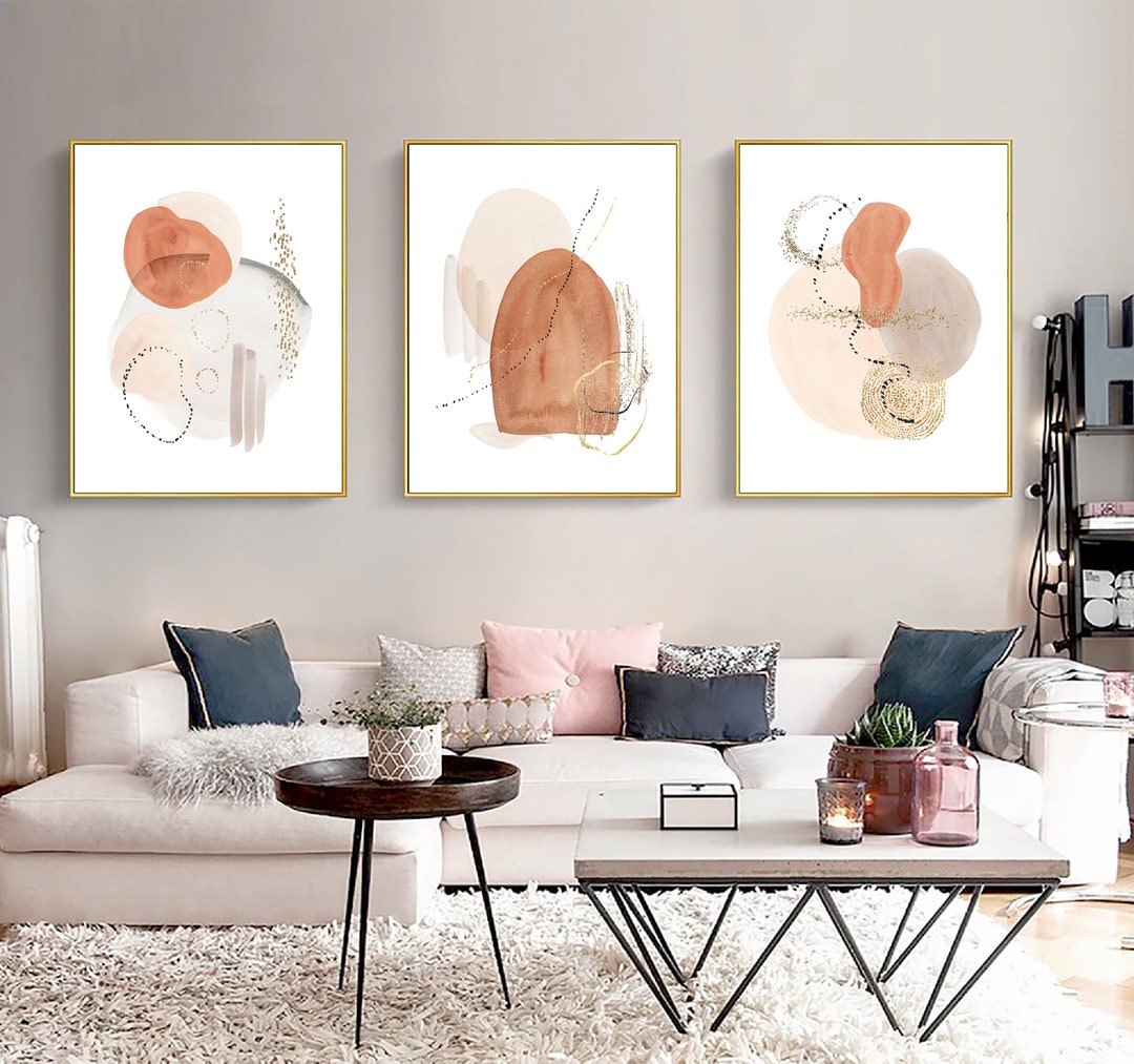 Abstract Art Set Printable Download Modern Abstract Art - Etsy