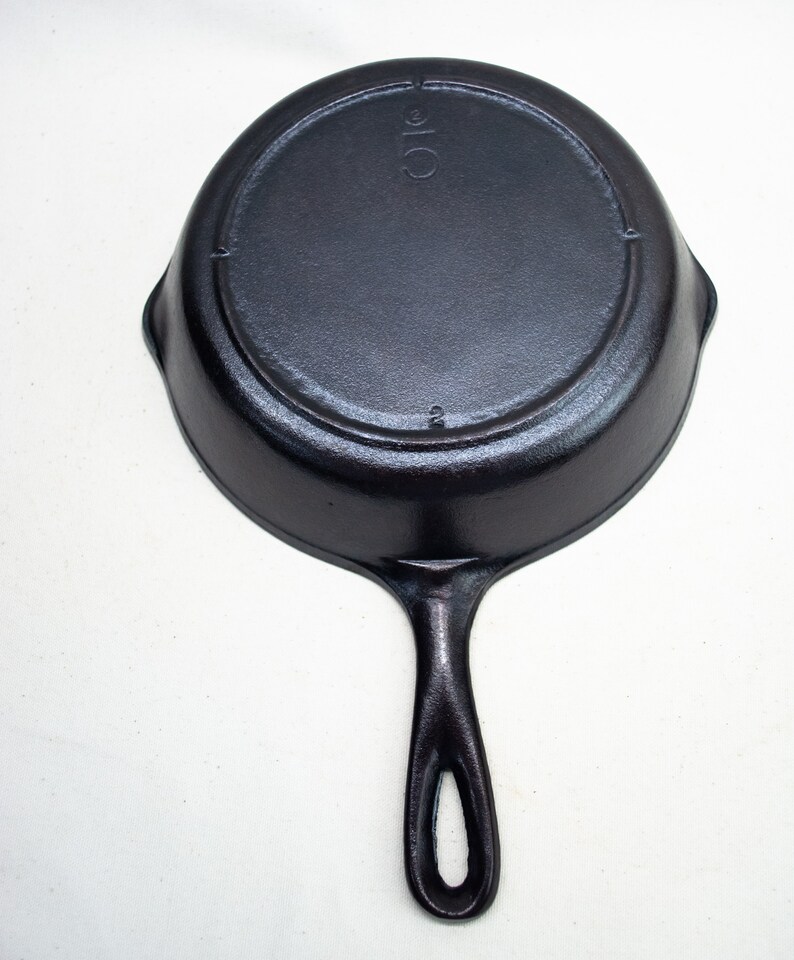 3-notch Lodge No. 5 Skillet, Cast Iron Skillet, Vintage Fry Pan ...