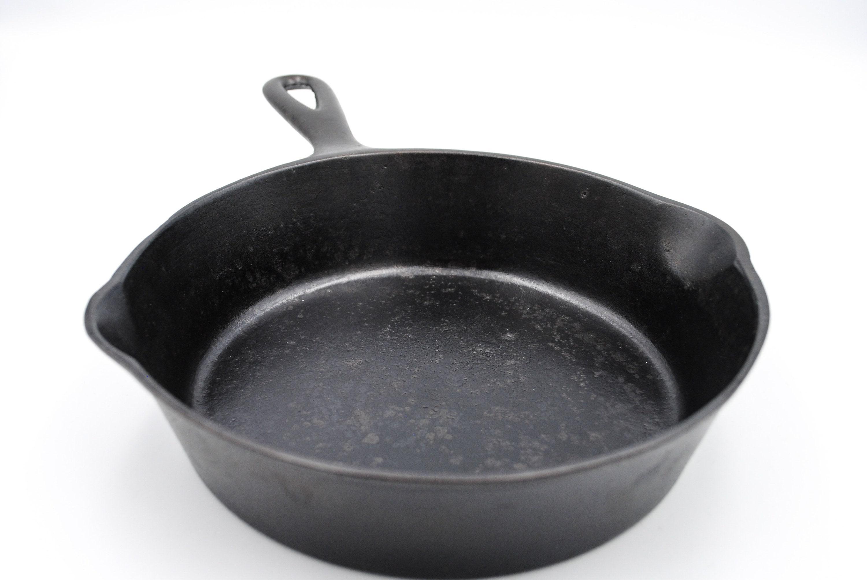 NICE Unmarked 5H Mystery Skillet, Antique Cast Iron Cookware, Vintage ...