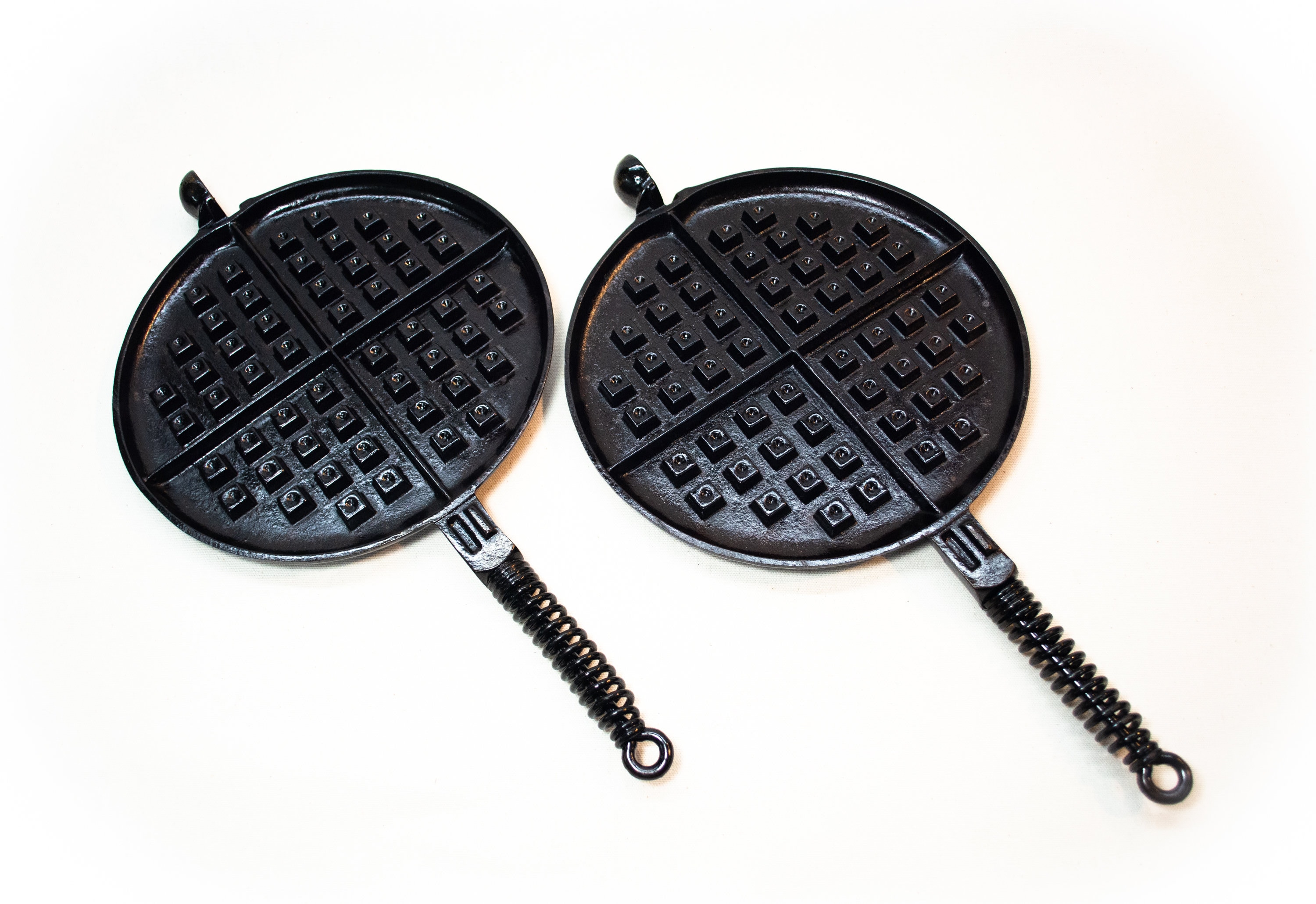 EXCEPTIONAL Wardway #9 Waffle Iron, Made by Wagner, Tall Base, Vintage ...