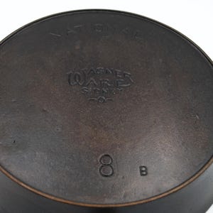 VERY NICE National Wagner Ware Sidney O No. 8 Cast Iron Skillet, Made ...