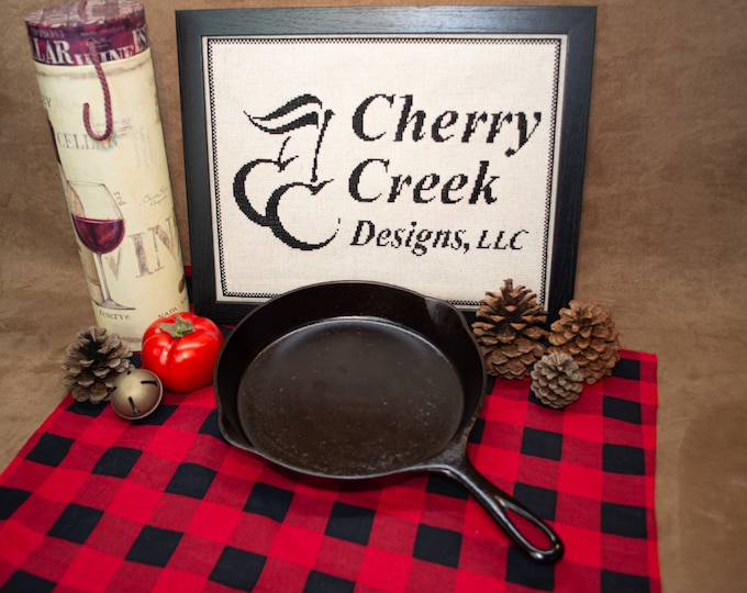 RARE Unmarked Griswold No. 7 Skillet, Cast Iron Skillet, Series No. 754 ...