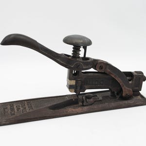 RARE Acme Midget Cast Iron Stapler, Circa Early 1900s, Made in USA - Etsy