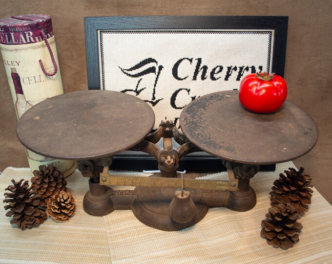 Detecto, Vintage Scale, Cast Iron Scale, Center Bakery Scale, No 2 ...