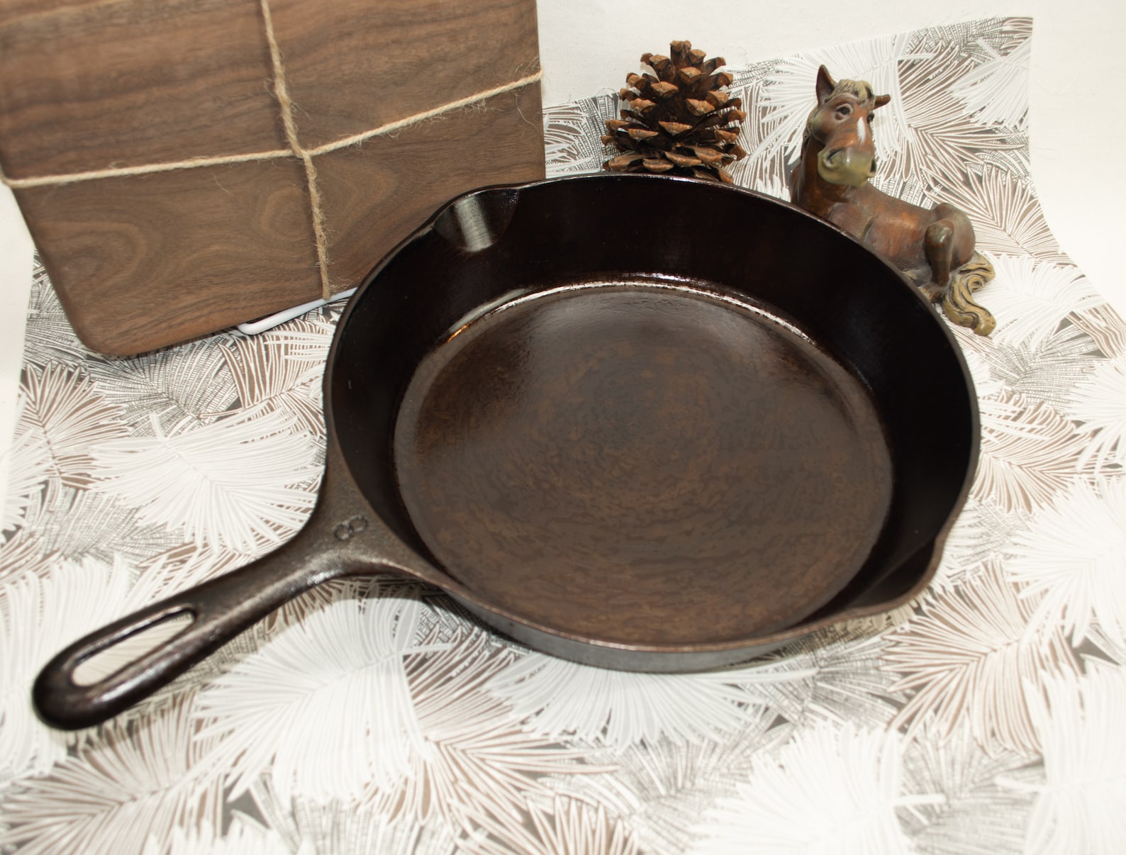NICE Unmarked Wagner No. 8 Skillet, 10 1/2 Inch, Cast Iron Skillet ...