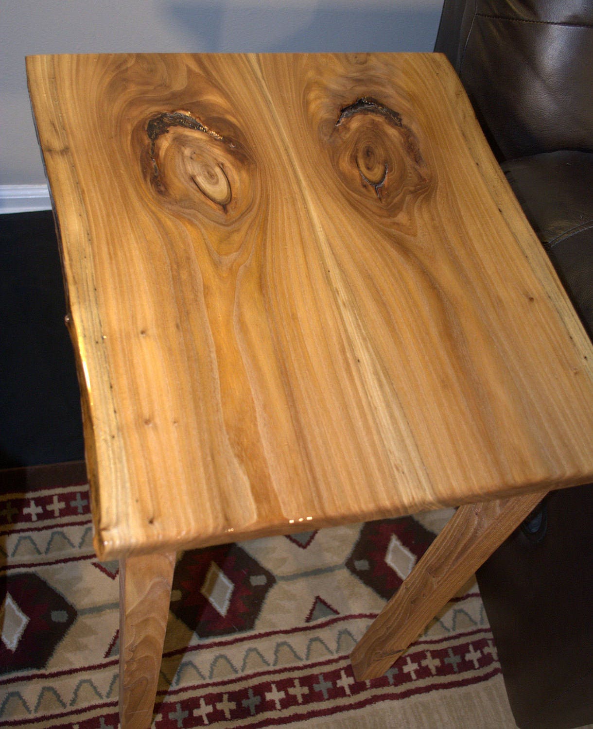 BEAUTIFUL Siberian Elm Side Table End Table Accent Table - Etsy