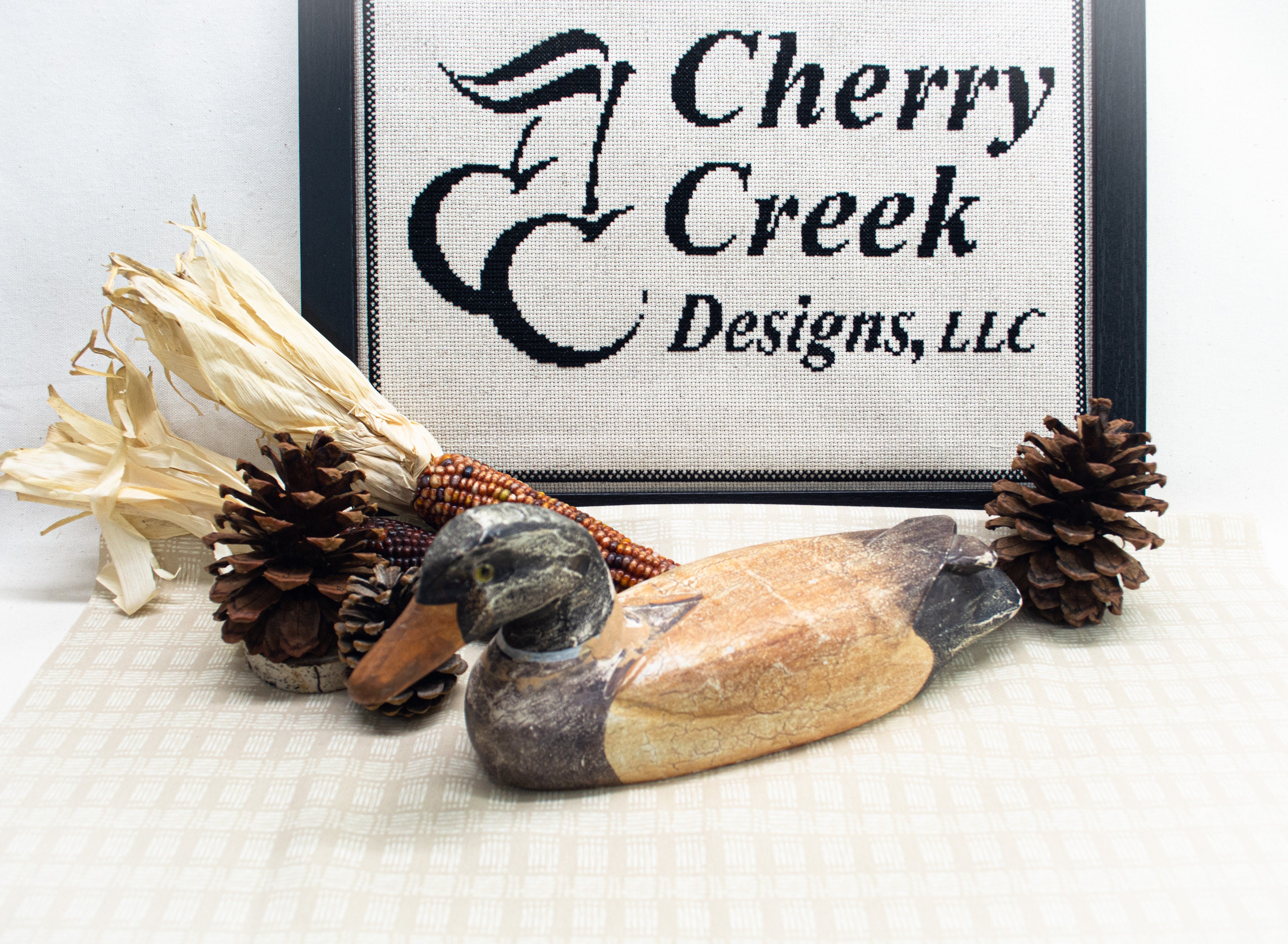 Mallard Plaster Duck Crackle Paint Vintage Decoy Hand - Etsy