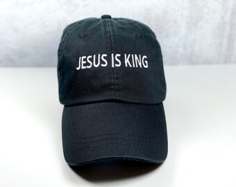 Jesus is King Hat | Etsy