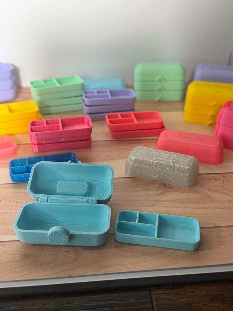 Mystery Color Mini Caboodles – 3D Printed Organizer Box With Handle ...