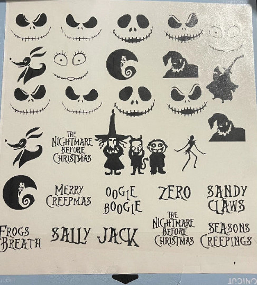 Nightmare Before Christmas Printable Decor
