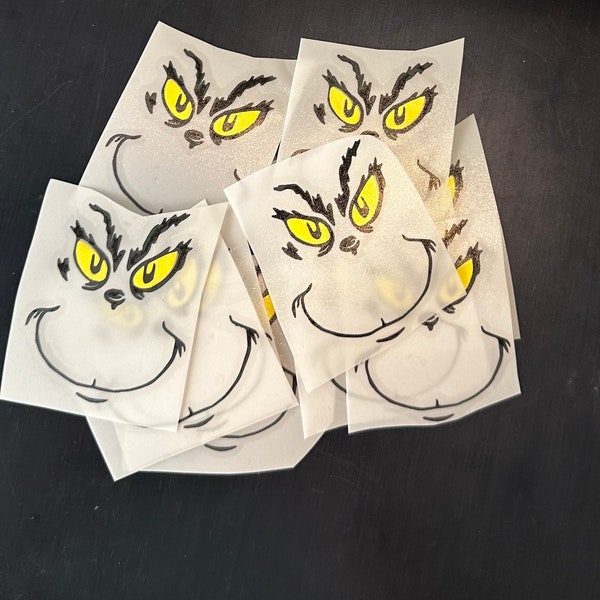 Grinch Face - Etsy