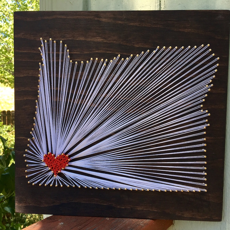 State String Art - Etsy