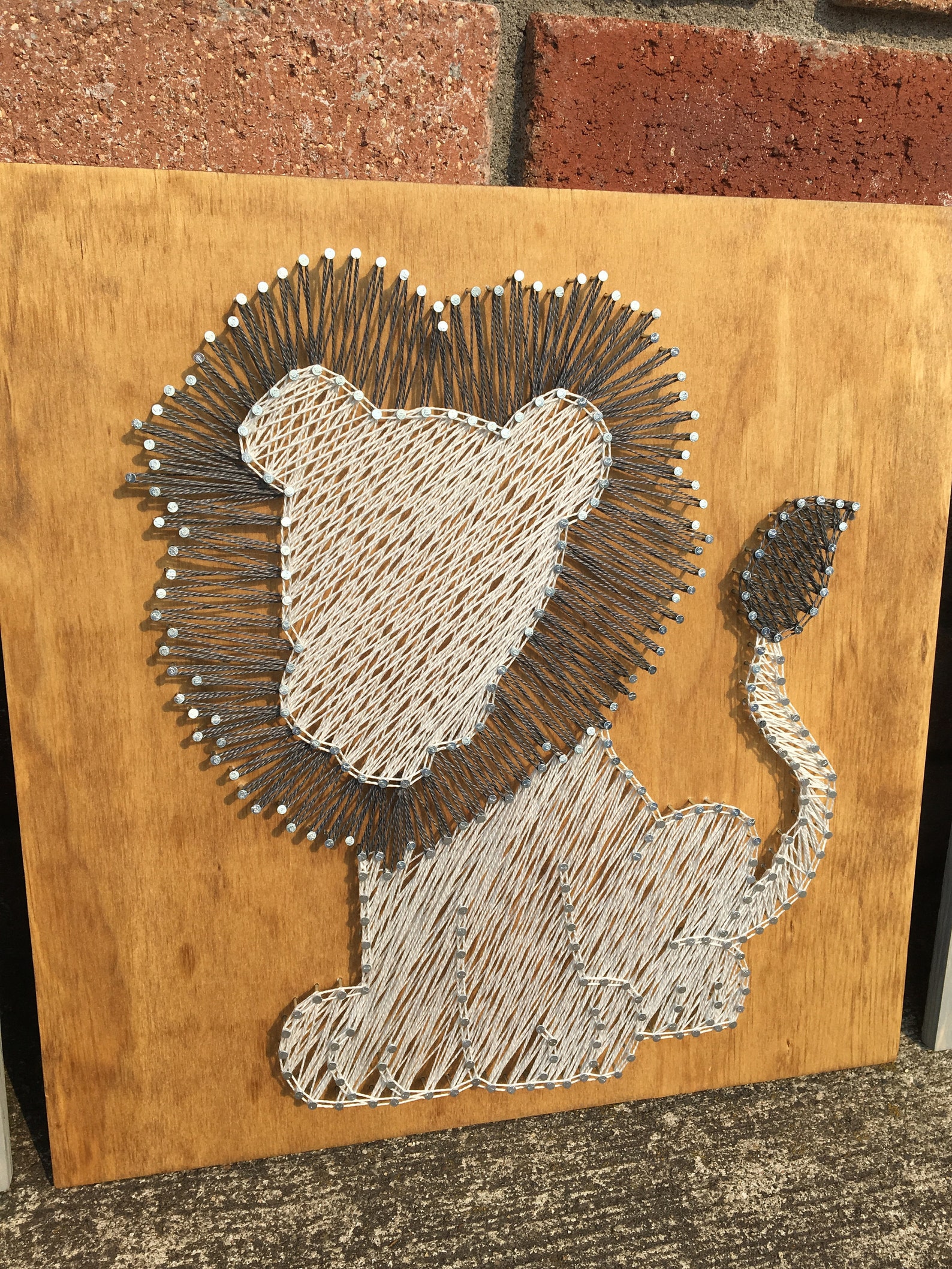 Lion String Art - Etsy